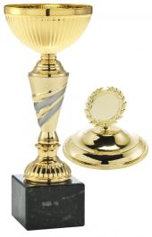 3012 Pokale mit Deckel inkl. Emblem u. Beschriftung | Serie 3 Stck ...