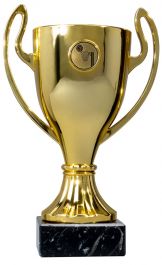 A56090 Pokale inkl. Emblem u. Beschriftung | Serie 6 Stck. | Pokes Webshop